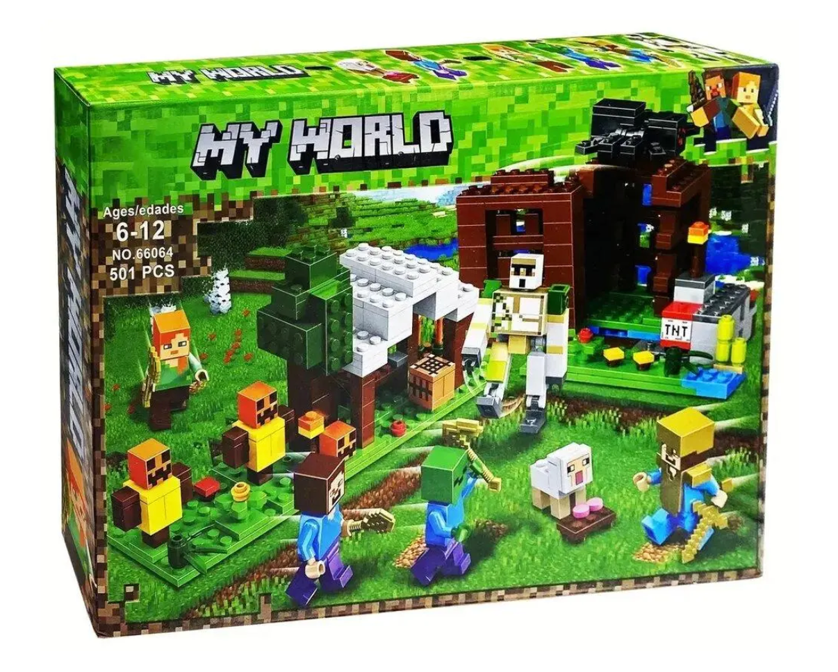 Купити Конструктор Bela Майнкрафт "Аванпост Розбійників" Minecraft, 501 ...